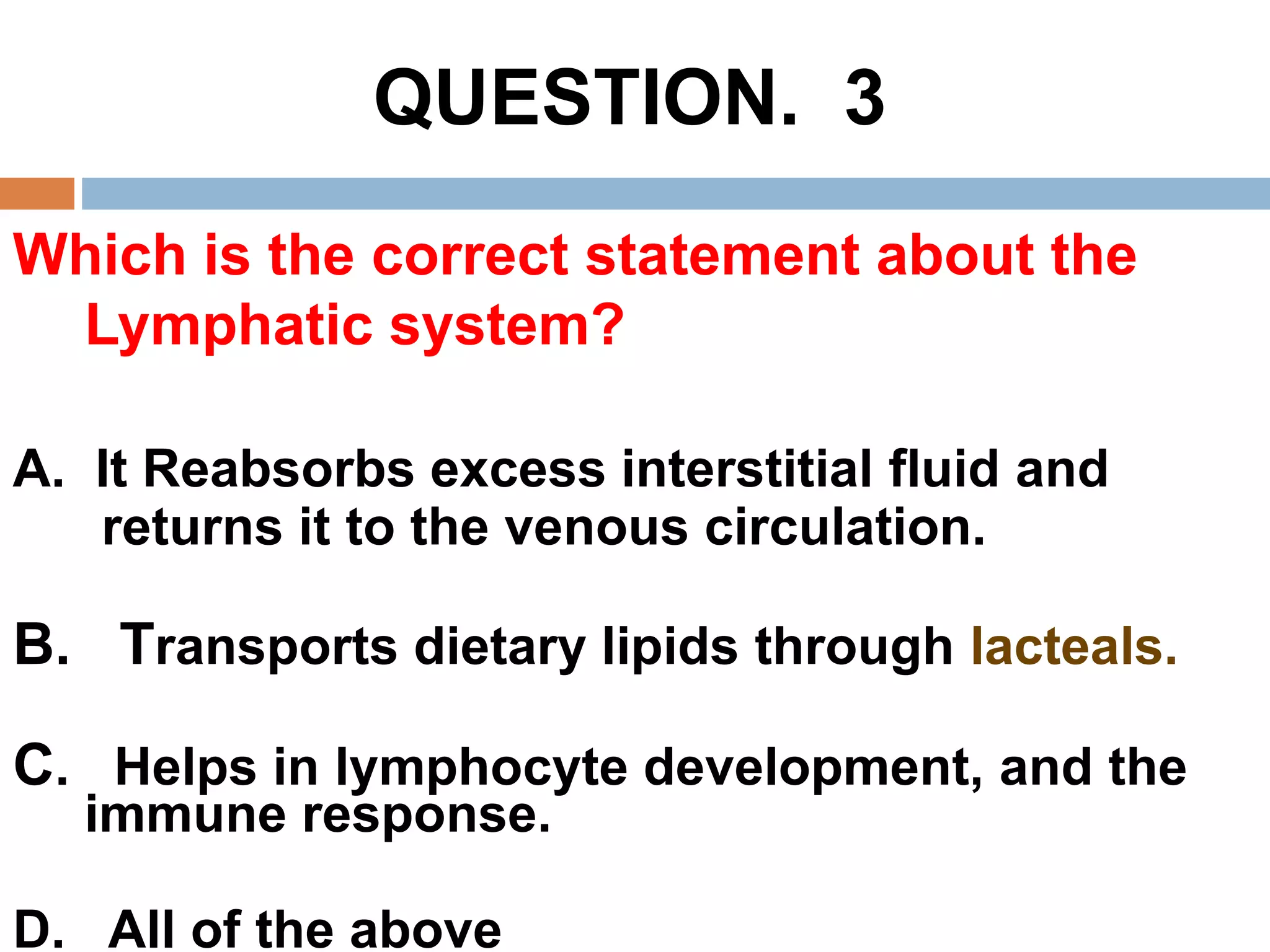 Lymphatic system | PPT
