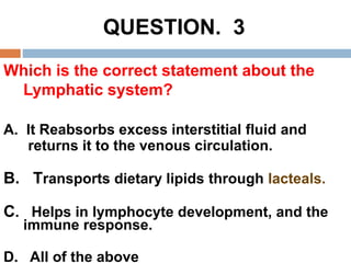 Lymphatic system | PPT