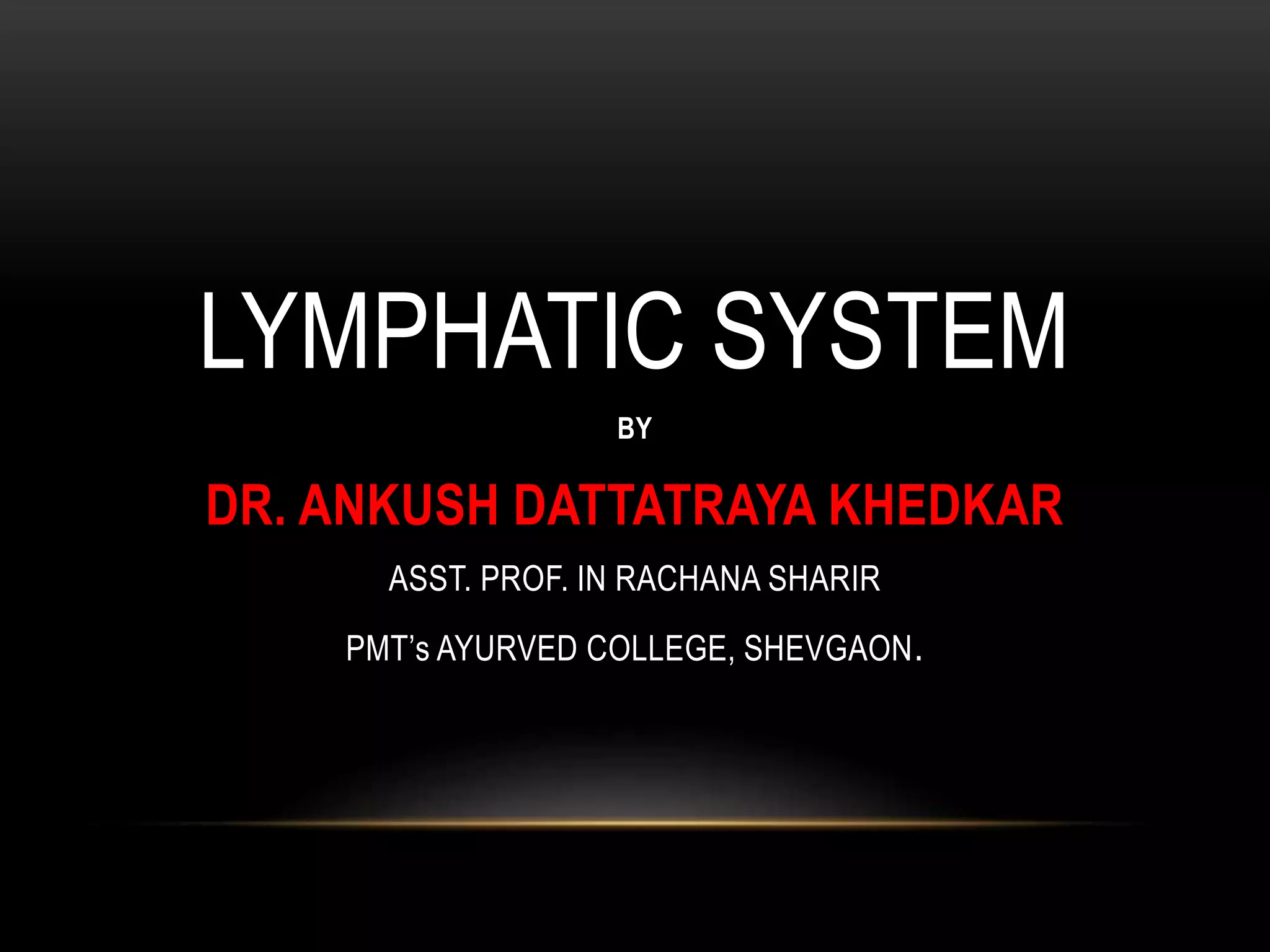 Lymphatic system | PPT