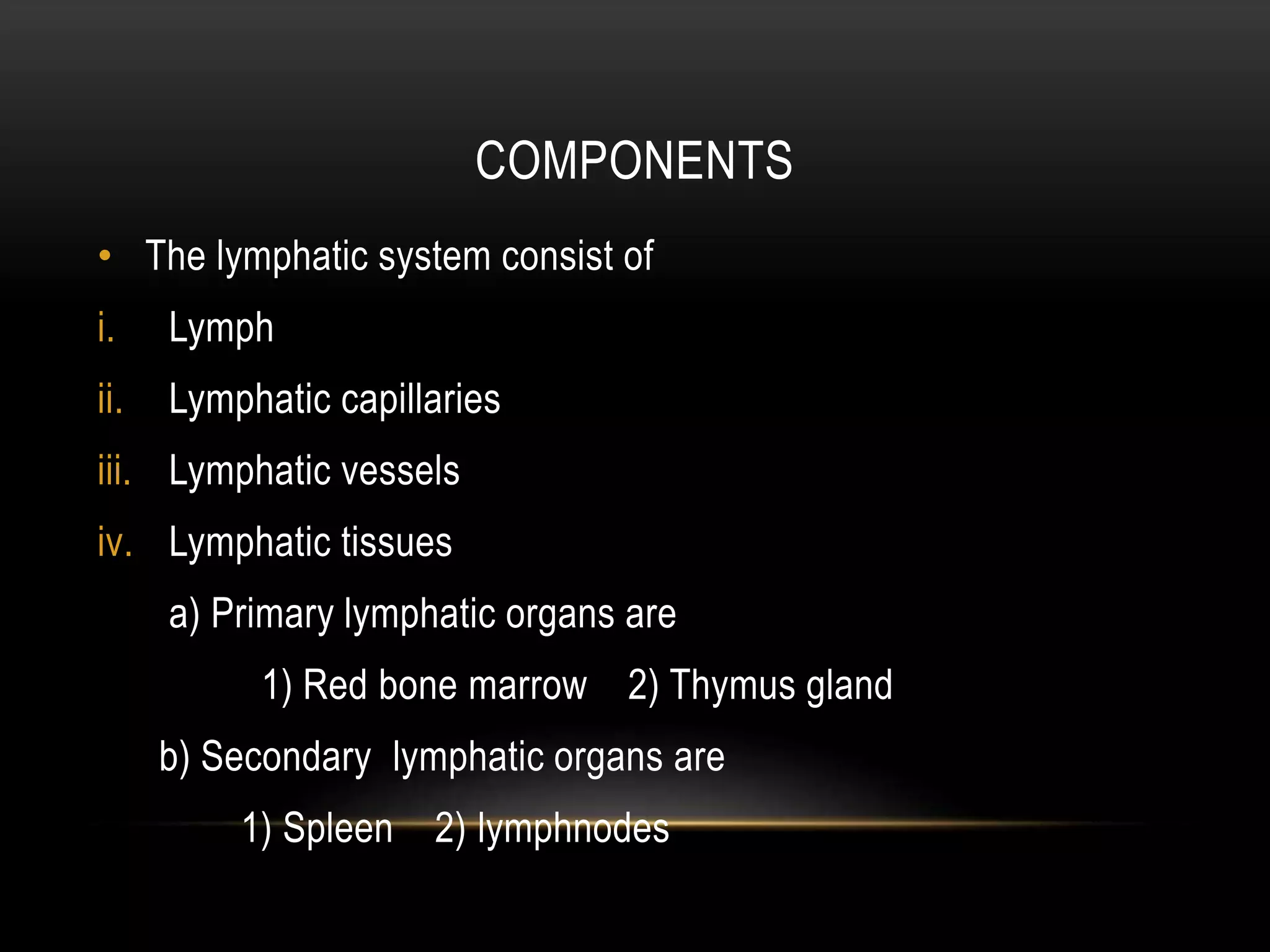 Lymphatic system | PPTX