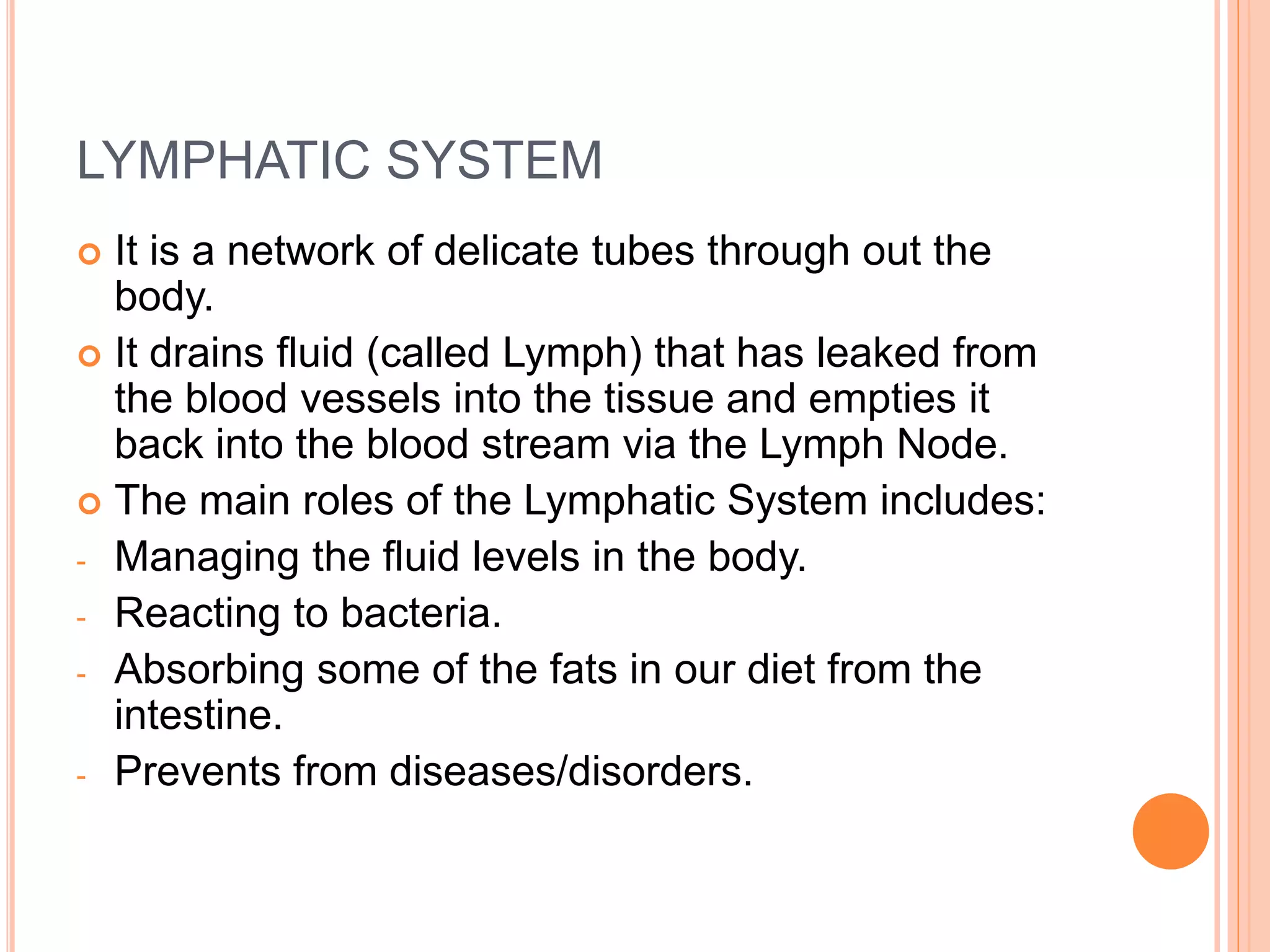 Lymphatic system | PPTX