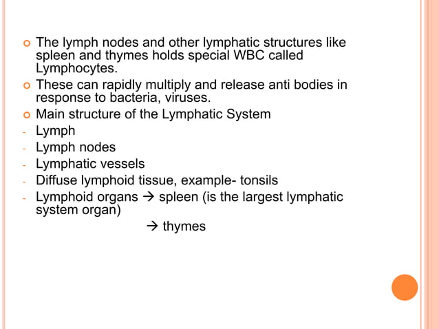 Lymphatic system | PPT