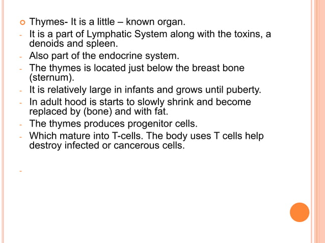 Lymphatic system | PPT