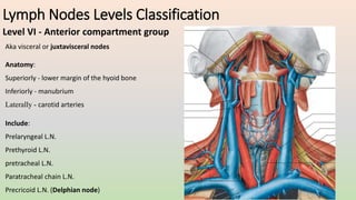 Lymphatic system of Head&Neck ; TNM Staging 8th edition | PPTX