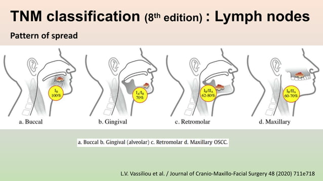 Lymphatic system of Head&Neck ; TNM Staging 8th edition | PPTX | Ear, Nose and Throat Conditions ...