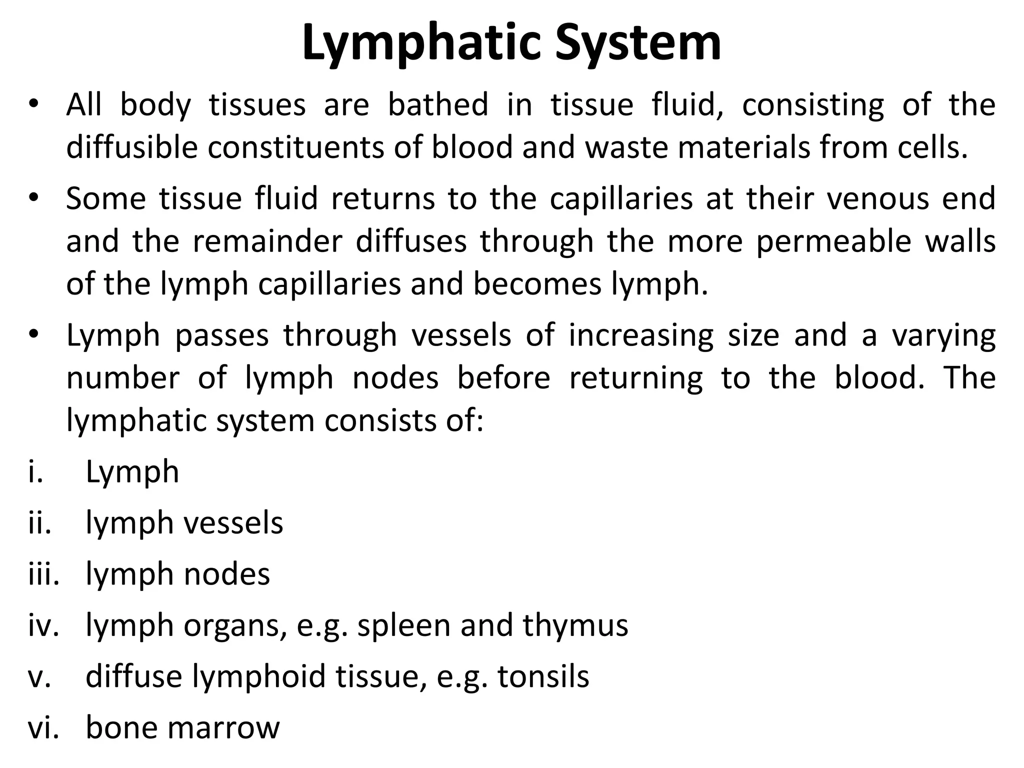 2. Lymphatic System.pptx | Biological Sciences | Science