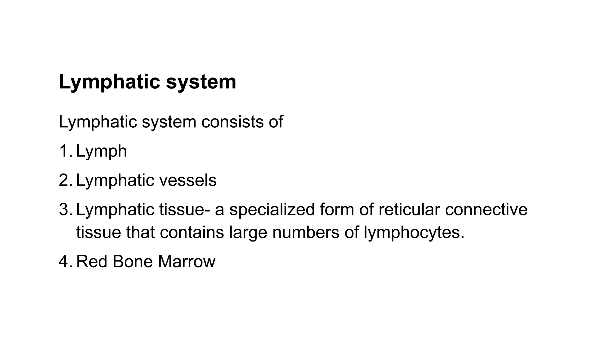 Lymphatic System.pptx | Biological Sciences | Science