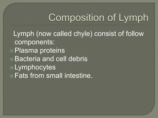 Unit IX: The Lymphatic System A&P BSN 1 | PPT