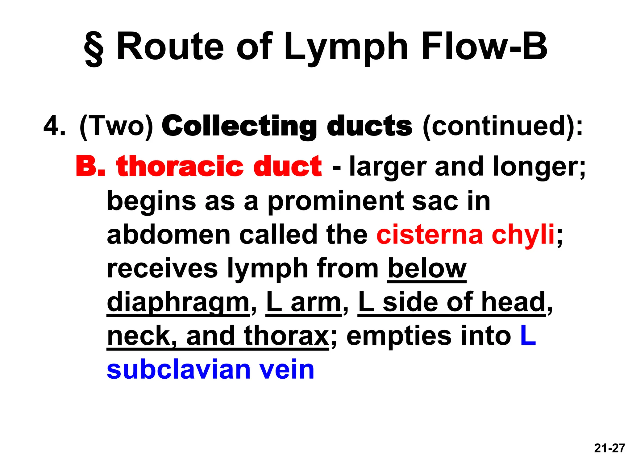 Anatomy of The lymphatic system of the human body. | PPTX