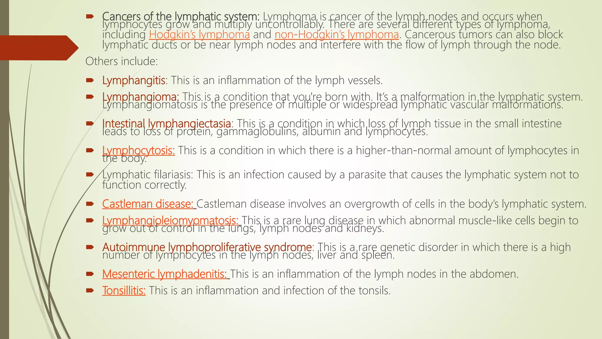 LYMPHATIC SYSTEM (INTERESTING FACTS ABOUT LYMPHATIC SYSTEM) | PPTX