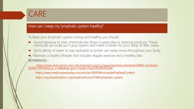 LYMPHATIC SYSTEM (INTERESTING FACTS ABOUT LYMPHATIC SYSTEM) | PPT