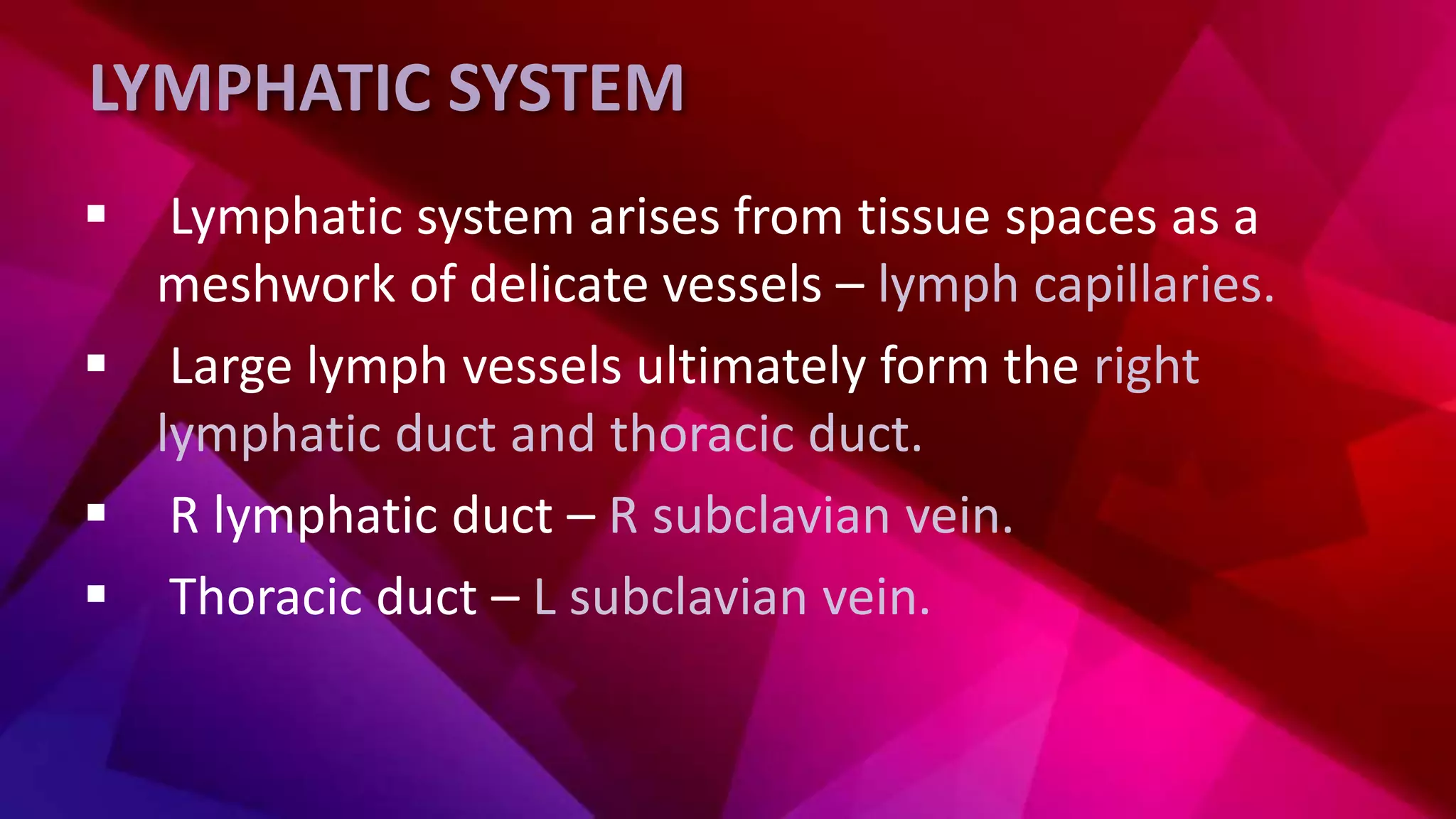 Lymphatic system and lymph | PPTX