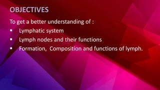 Lymphatic system and lymph | PPTX