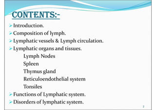 Lymphatic system | PDF