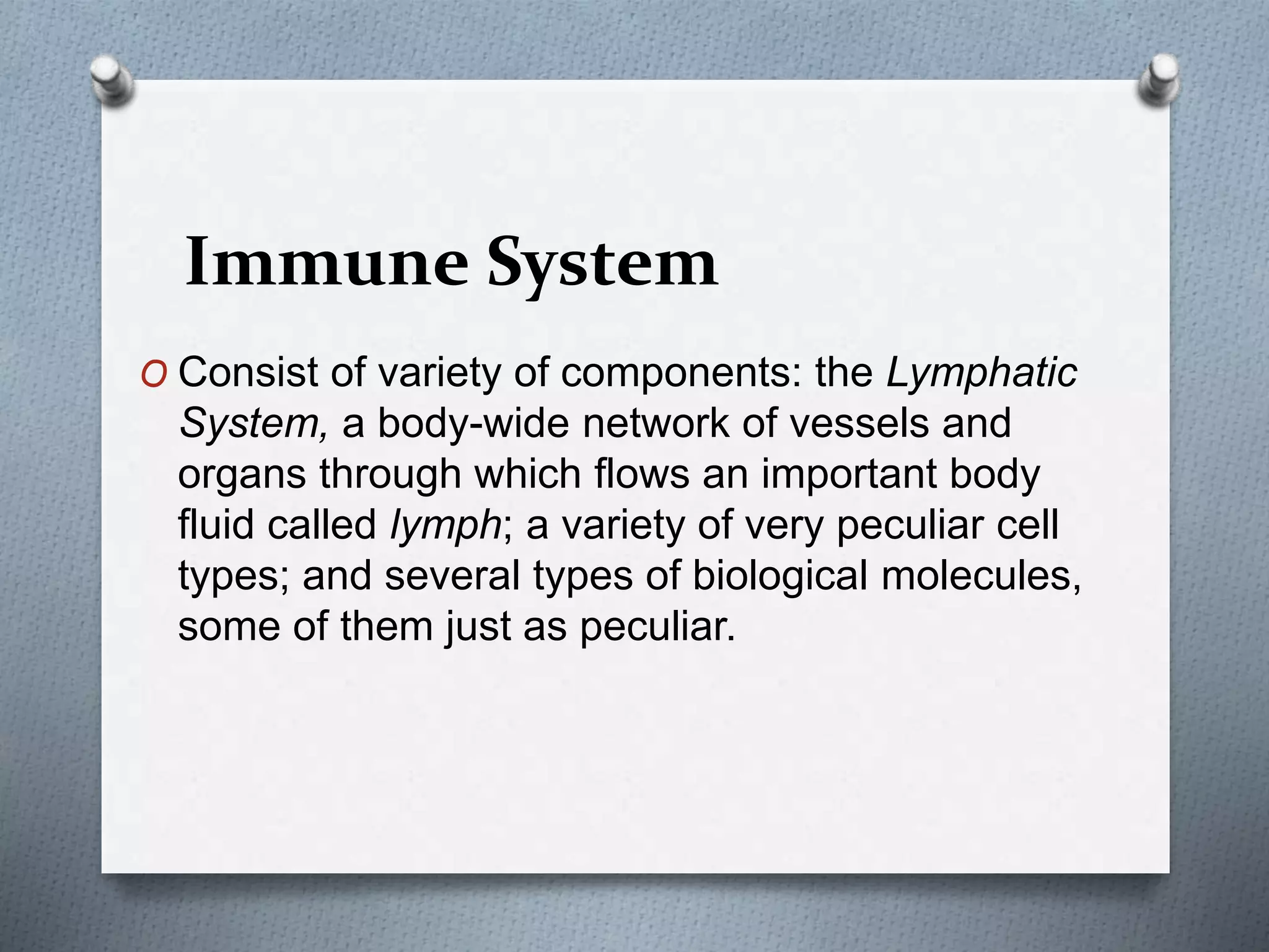 Lymphatic system & Immunity | PPT