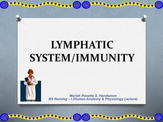 Lymphatic system & Immunity | PPT