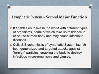 Lymphatic system & Immunity | PPT