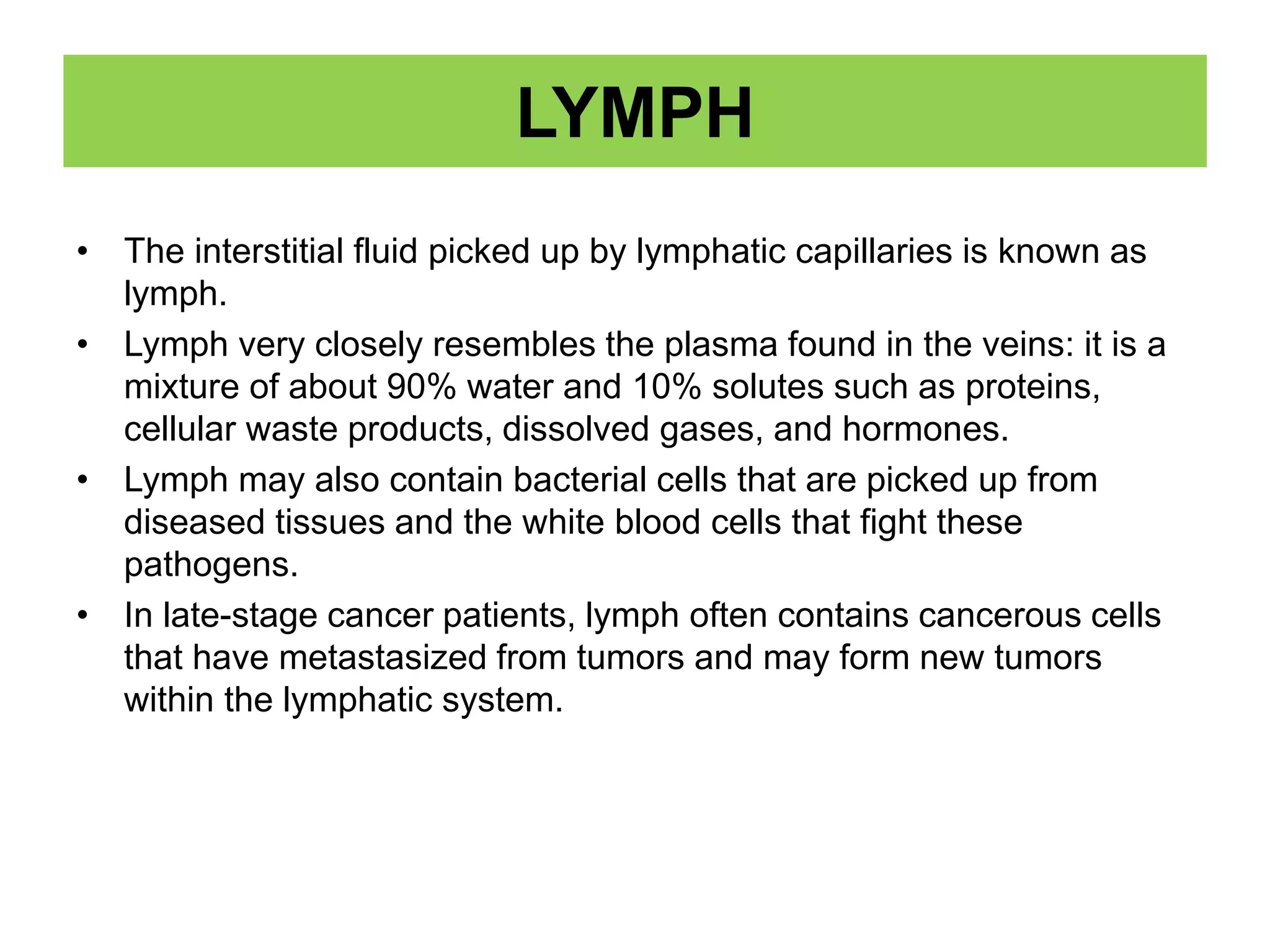LYMPHATIC SYSTEM | PPTX