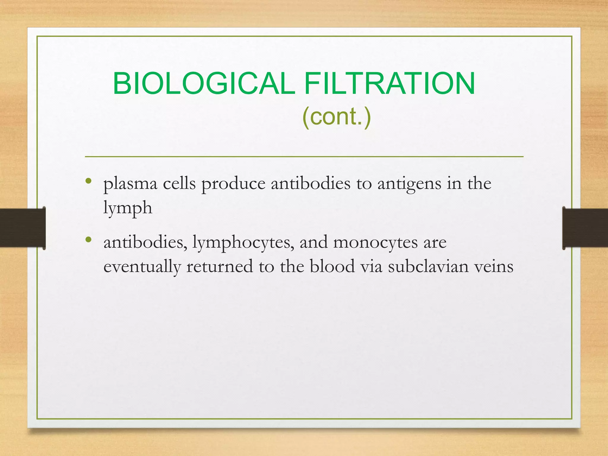 Lymphatic system ppt | PPT