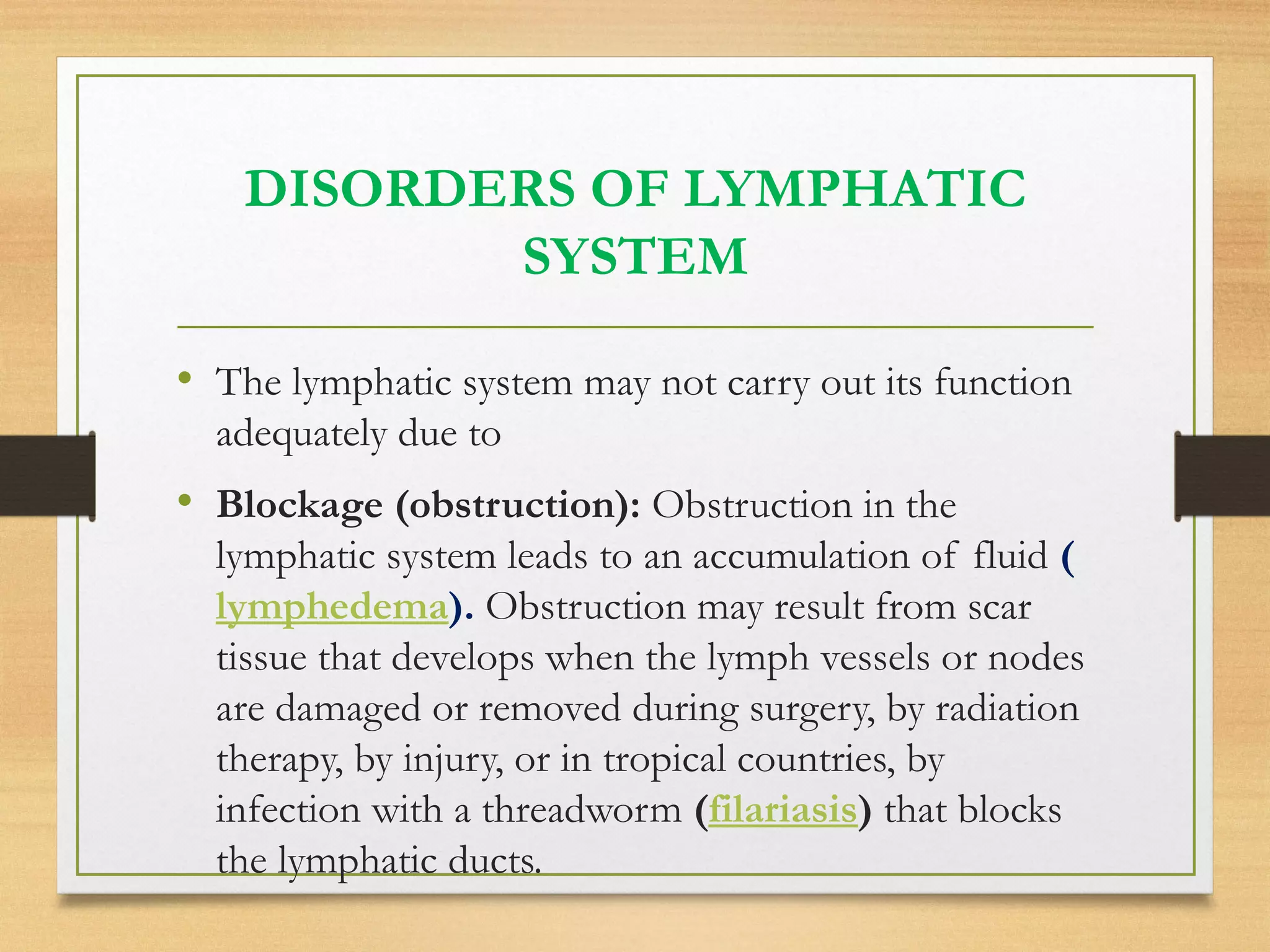 Lymphatic system ppt | PPT