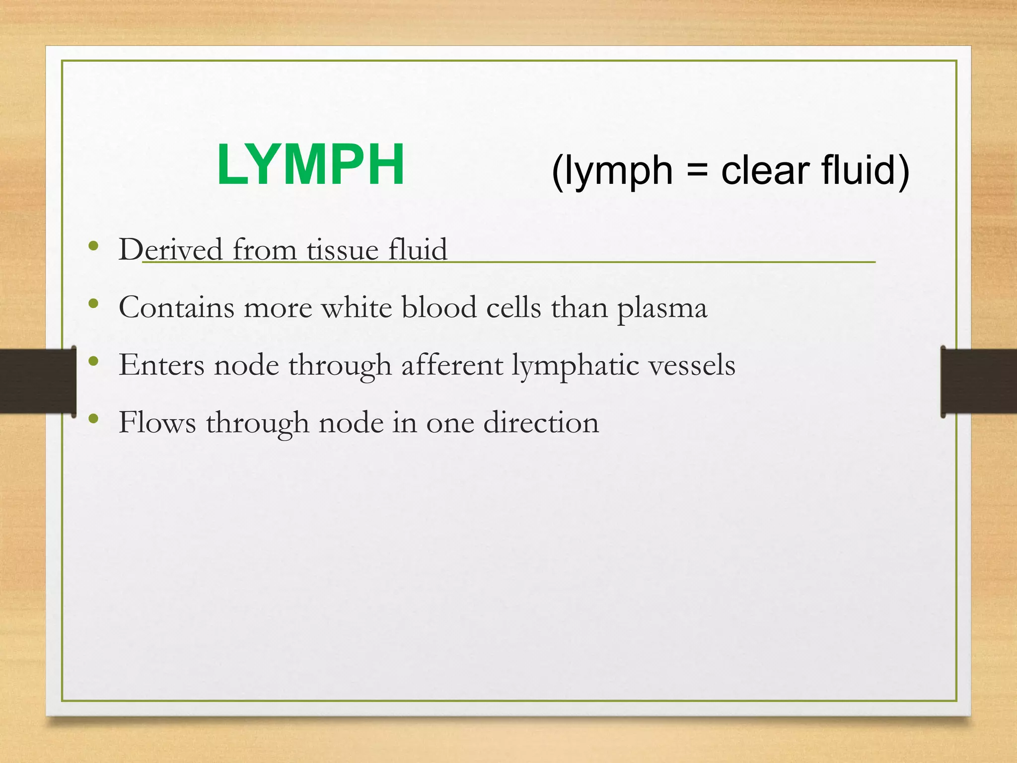 Lymphatic system ppt | PPT