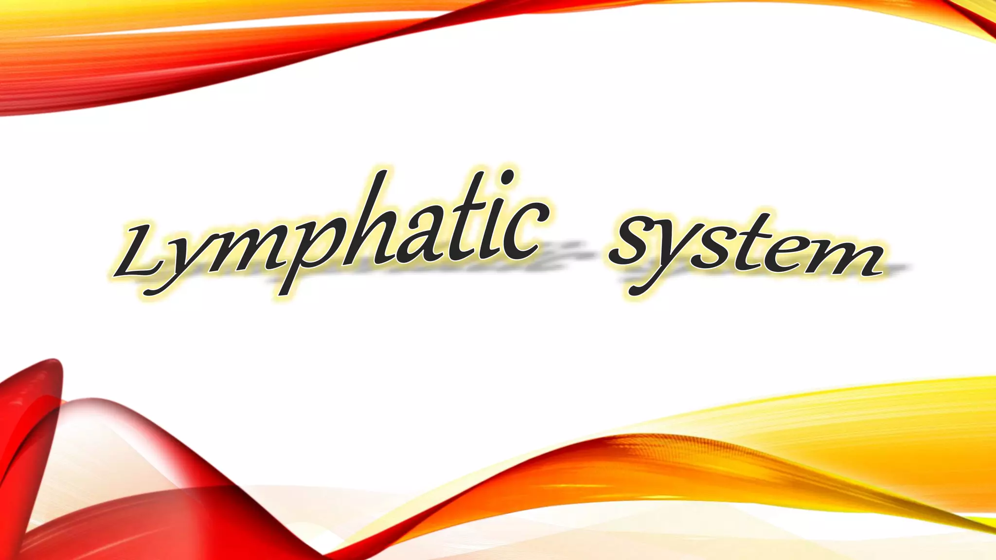 Lymphatic system presetation for medical student by D. Huzaifa Youins ...