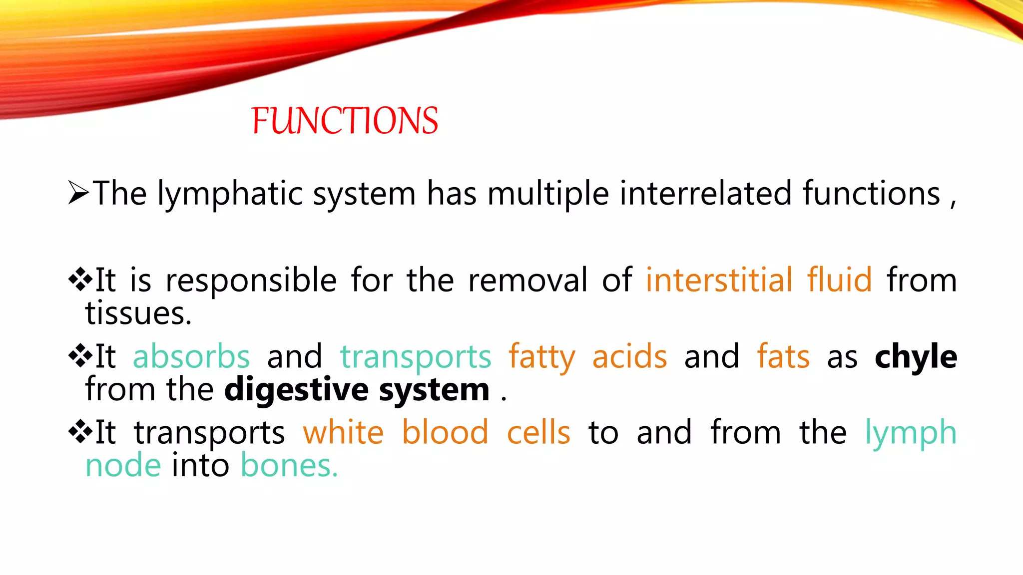 Lymphatic system presetation for medical student by D. Huzaifa Youins ...