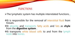 Lymphatic system presetation for medical student by D. Huzaifa Youins ...