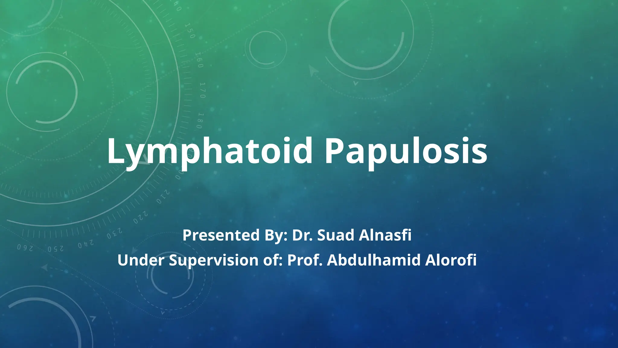 Lymphatoid Papulosis in dermatology diploma | PPT