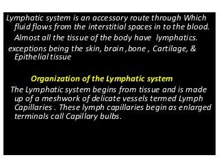 LYMPHATIC SYSTEM | PPTX