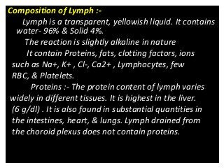 LYMPHATIC SYSTEM | PPTX