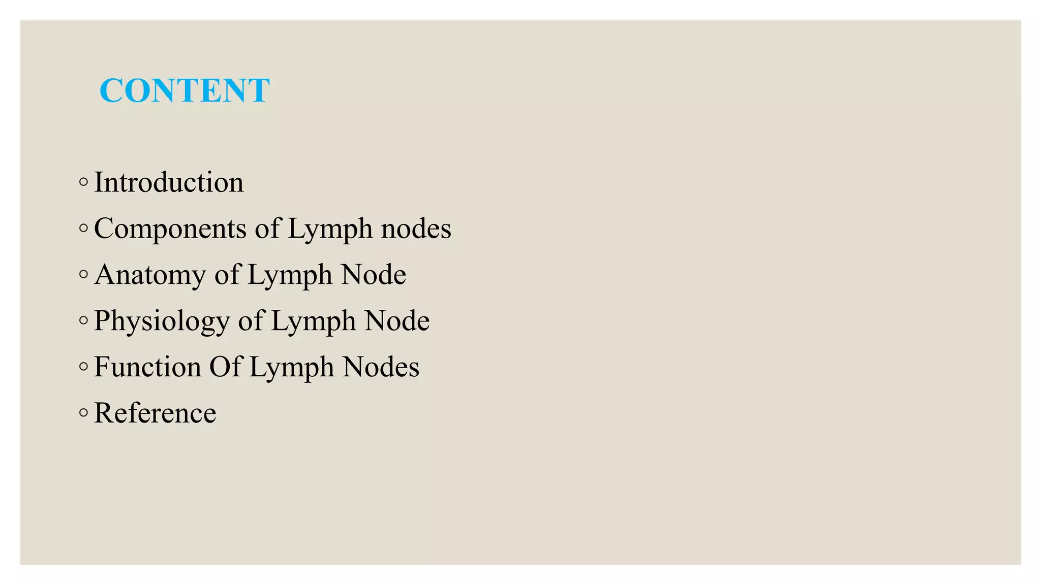 Lymph node | PPTX