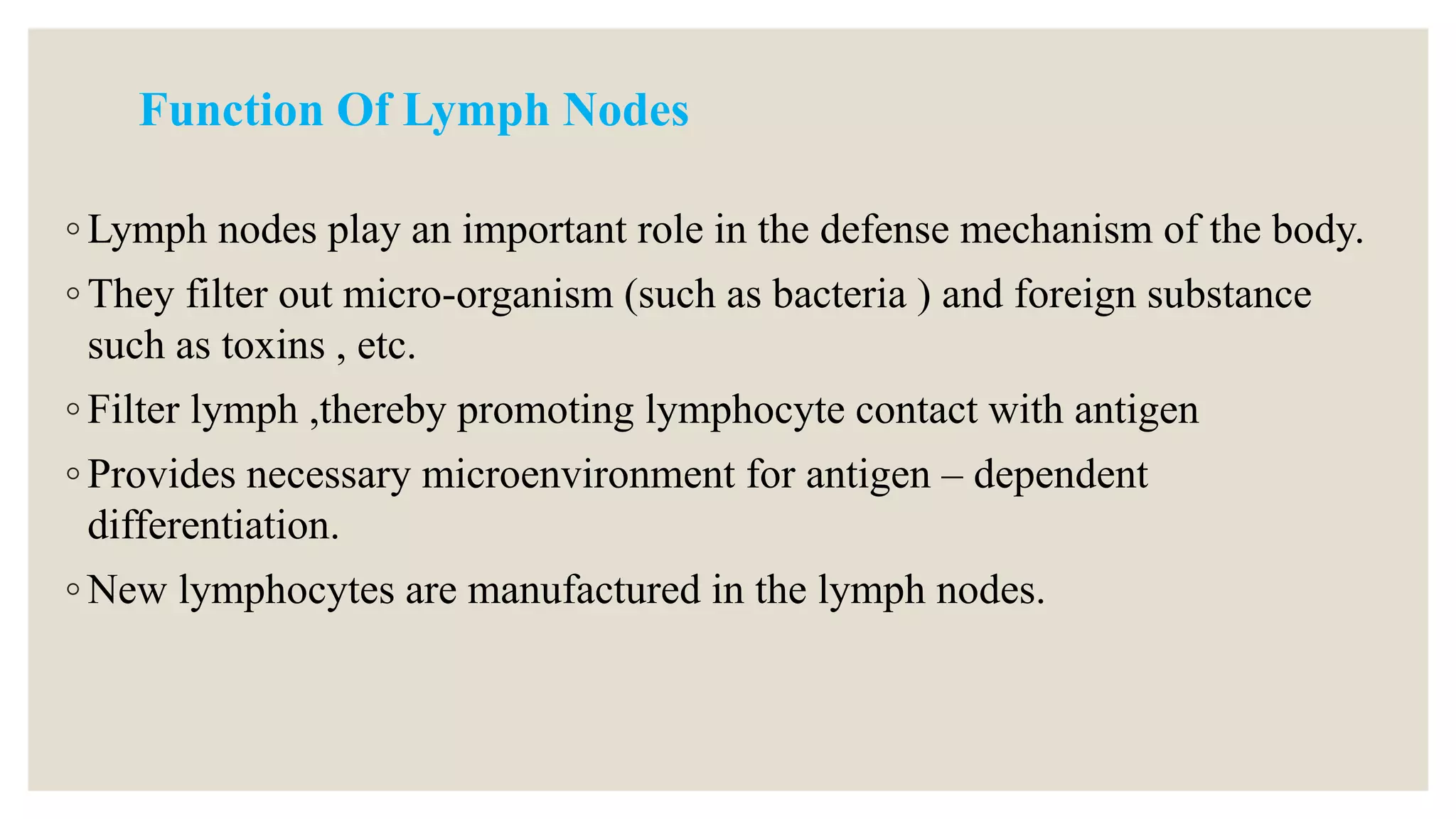 Lymph node | PPTX