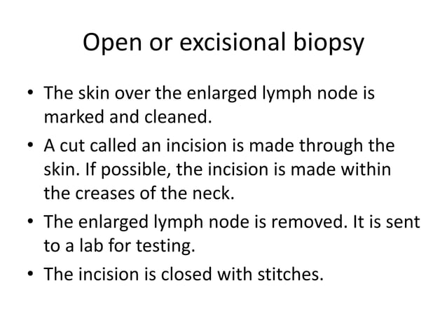 Lymph node biopsy | PPTX