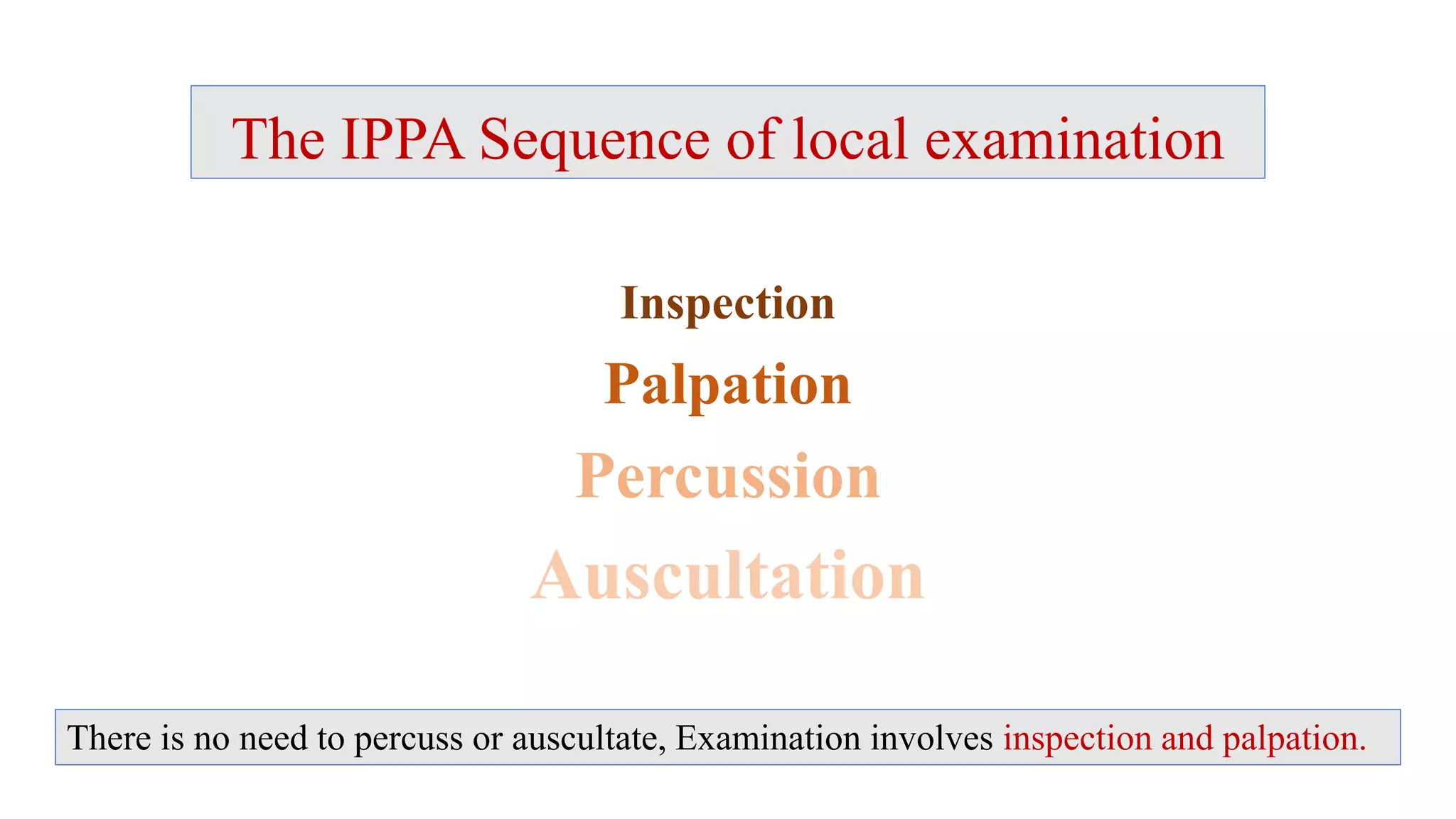 Lymph nodes examination | PPTX