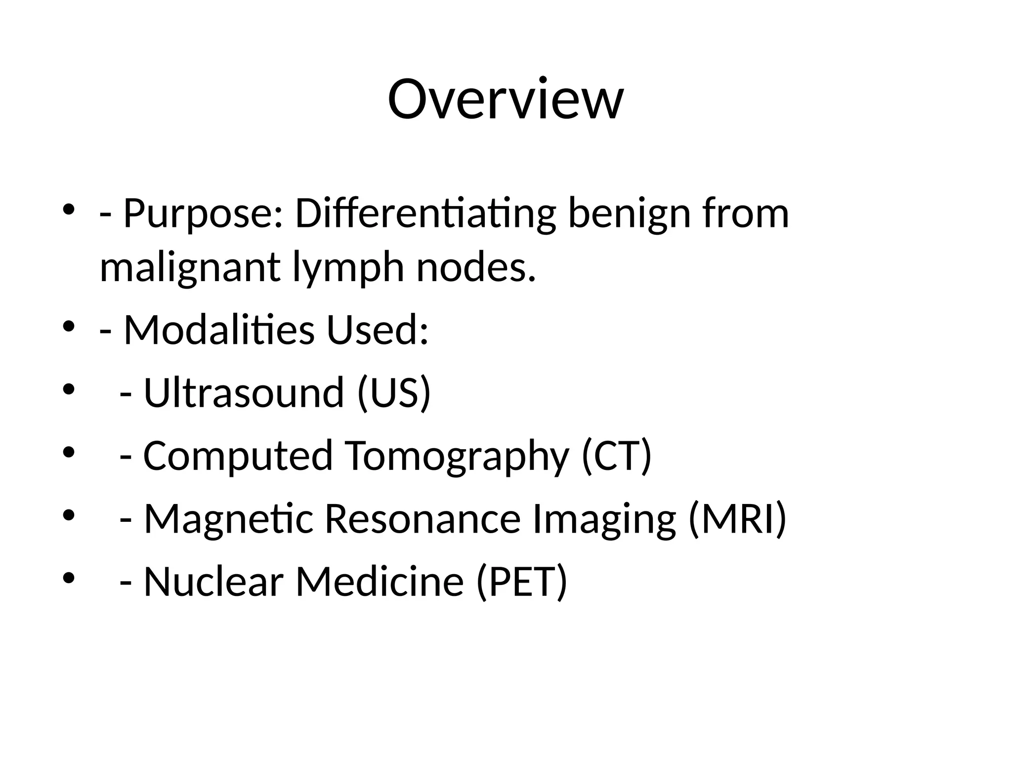 Lymph_Node_Imaging_Presentation.ppt....... | PPTX