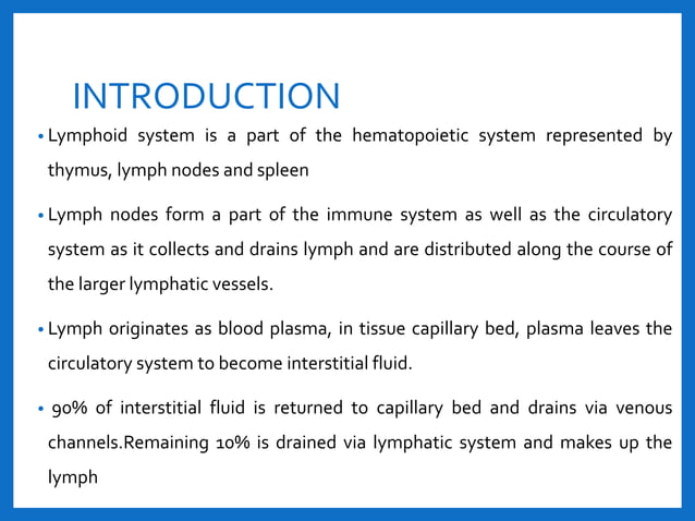 Histology and pathology of lymph nodes | PPTX | Biological Sciences | Science