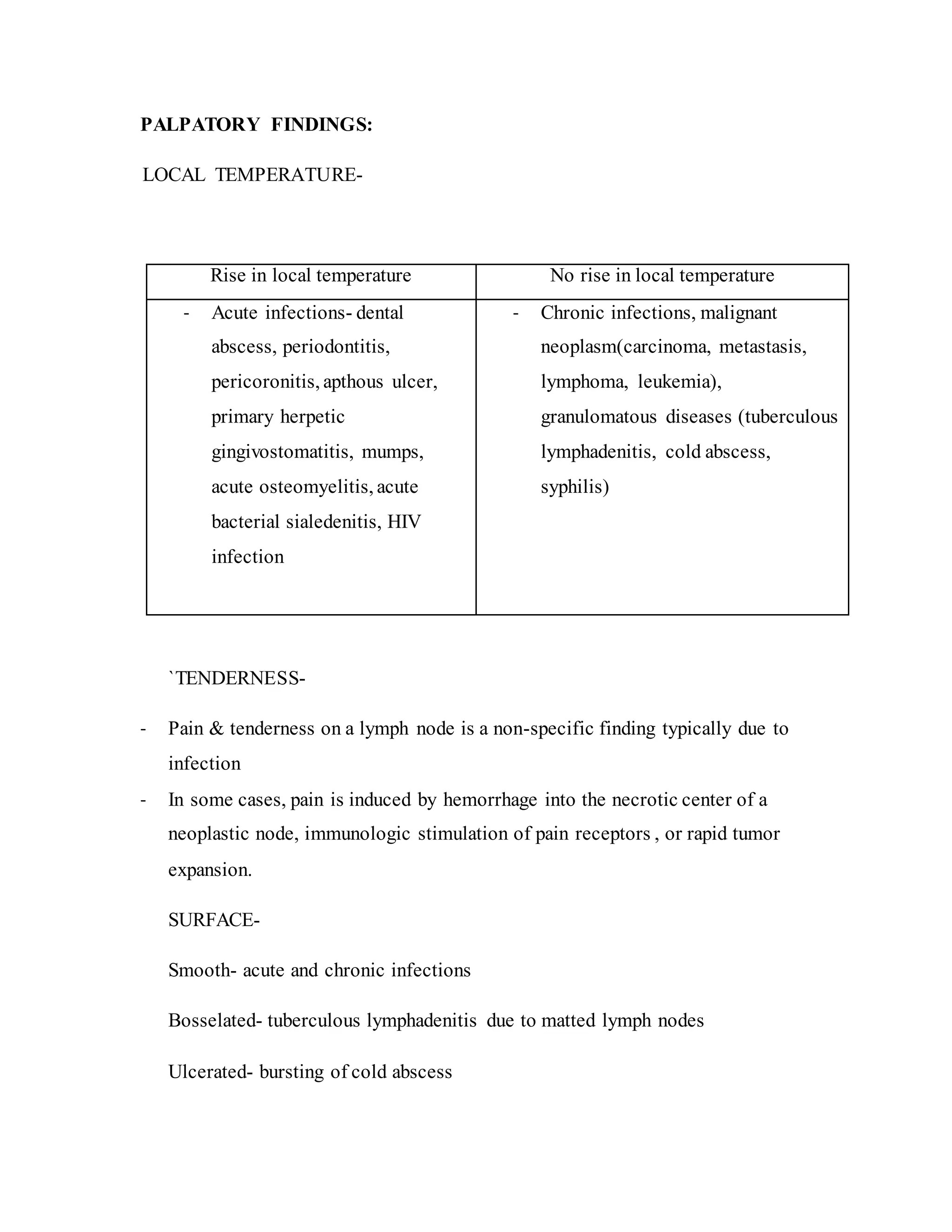 LYMPH NODES OF HEAD AND NECK AND DIFFERENTIAL DIAGNOSIS OF CERVICAL ...