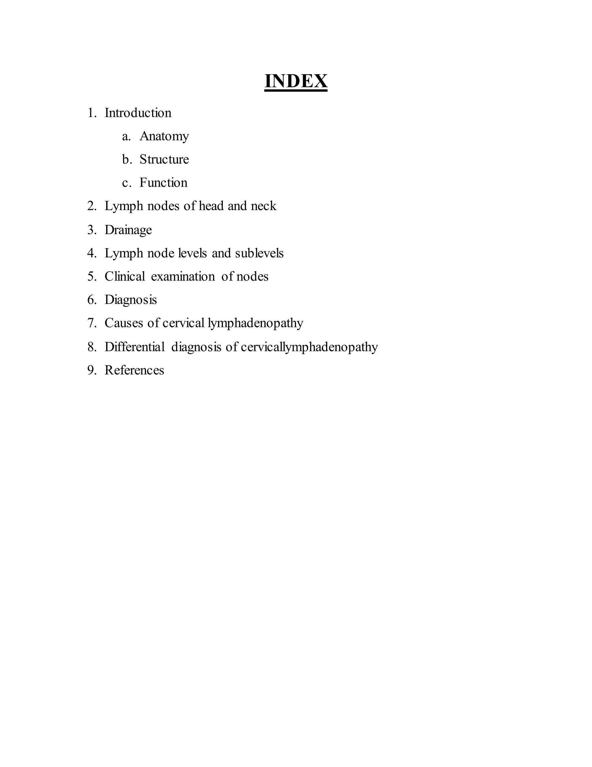 Unexplained Lymphadenopathy Evaluation And Differential