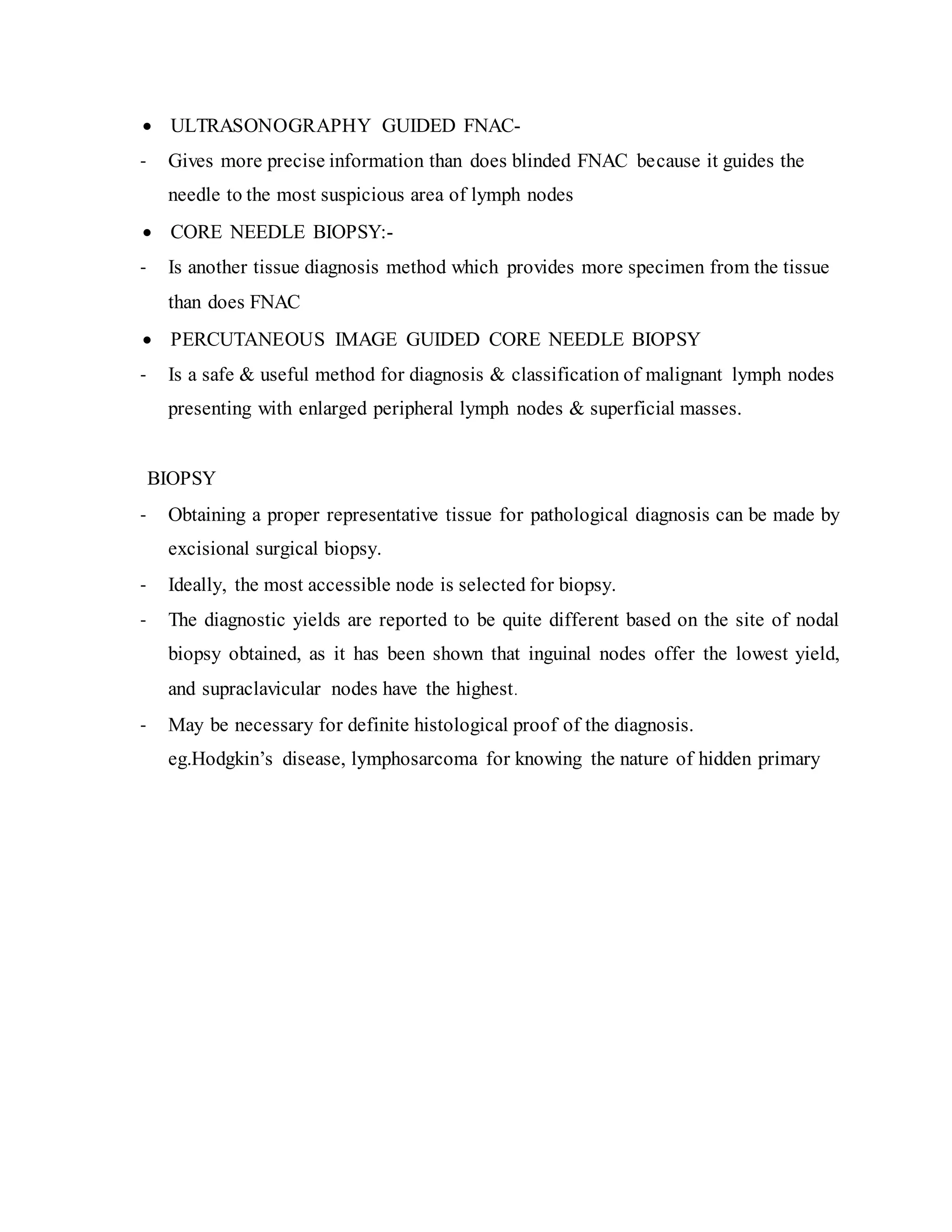 LYMPH NODES OF HEAD AND NECK AND DIFFERENTIAL DIAGNOSIS OF CERVICAL ...