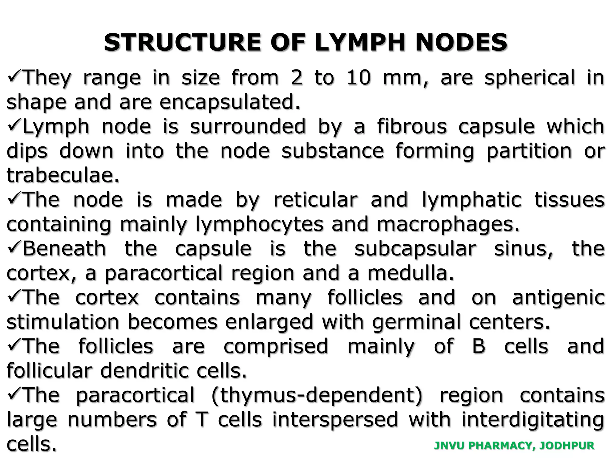 LYMPH NODES | PPTX
