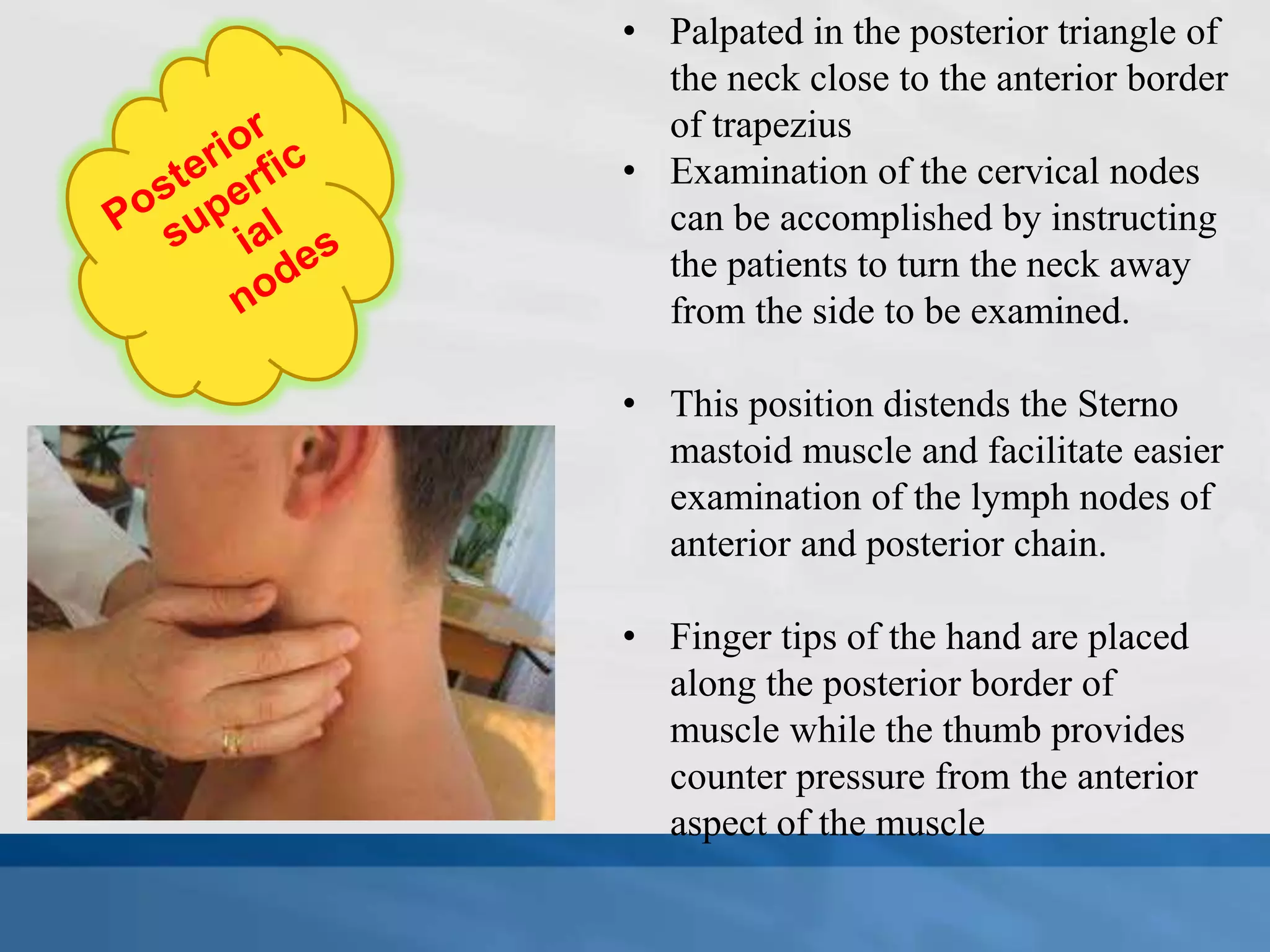 Lymph nodes of head and neck: Normal anatomy and applied aspect | PPTX