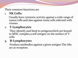 Lymphocytes | PPTX