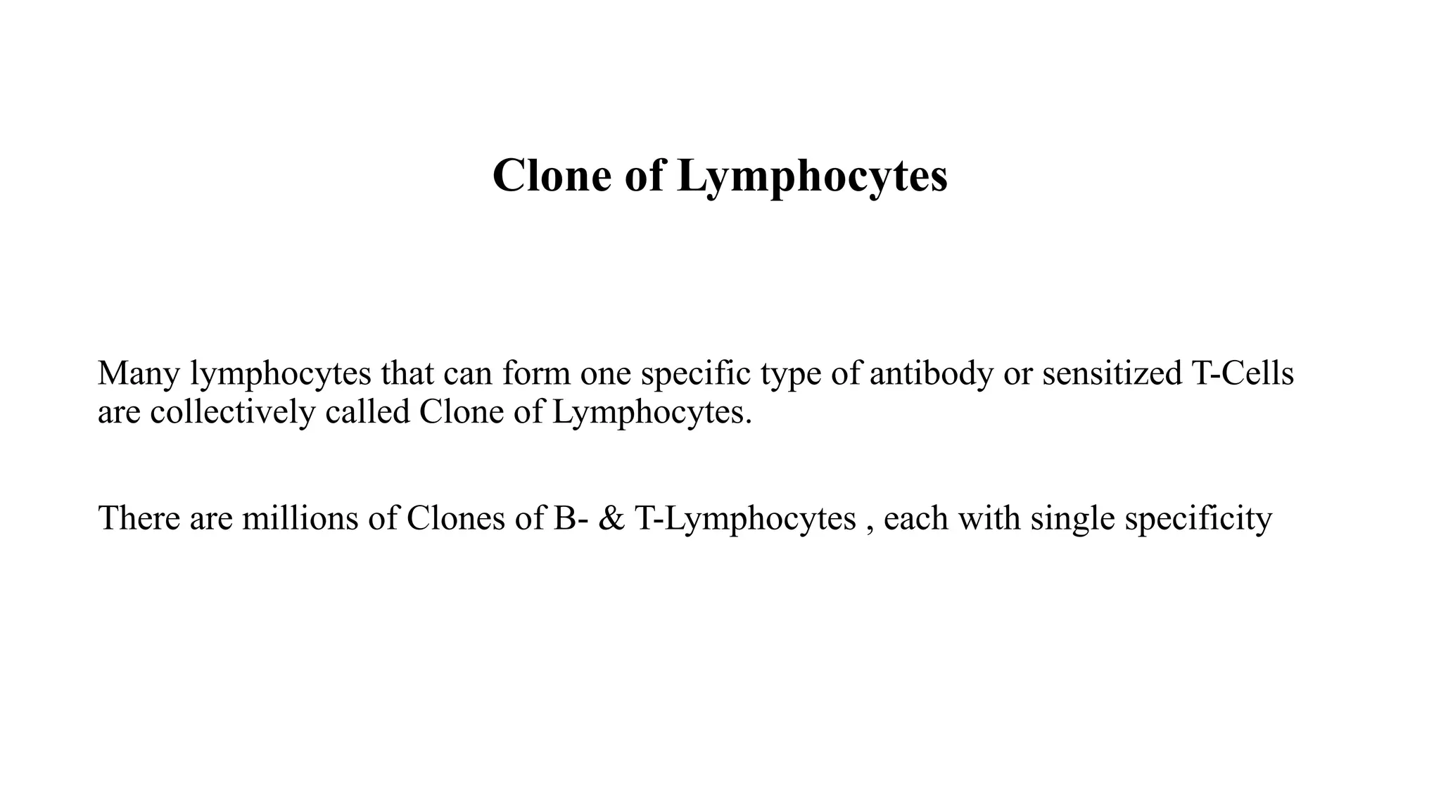 Lymphocytes, its types, functions, roles | PPTX