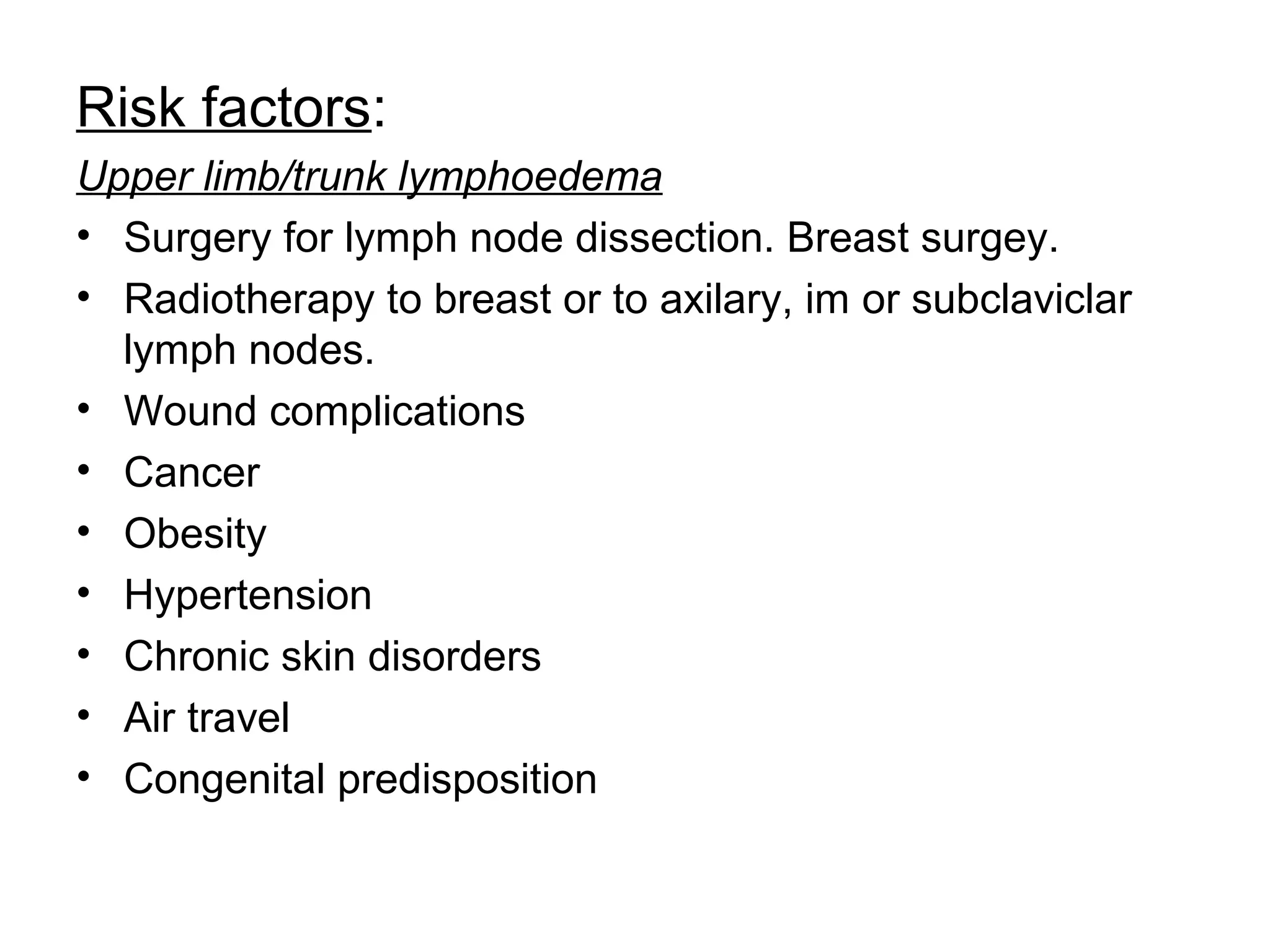 Lymphoedema | PPT