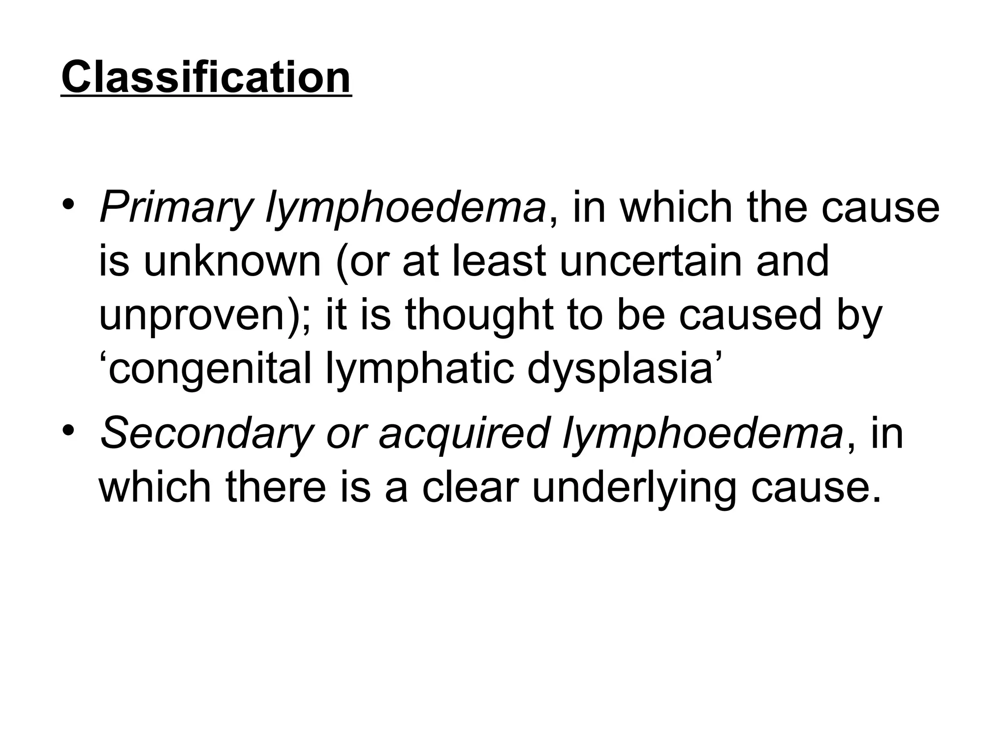 Lymphoedema | PPT