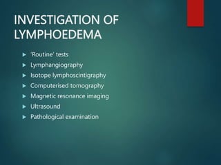 lymphoedema basics and management plan .ppt