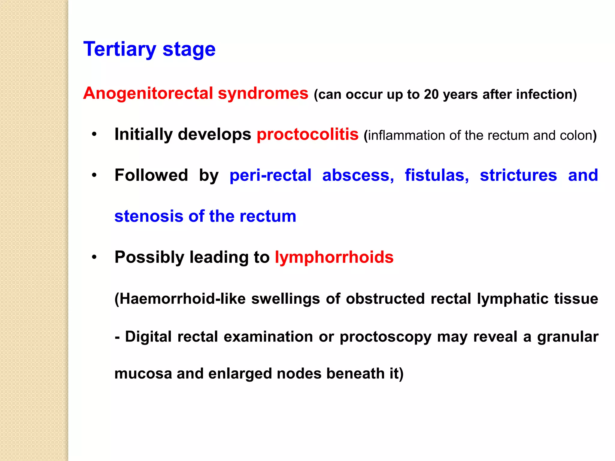 Lymphogranuloma venereum (LGV) | PPSX