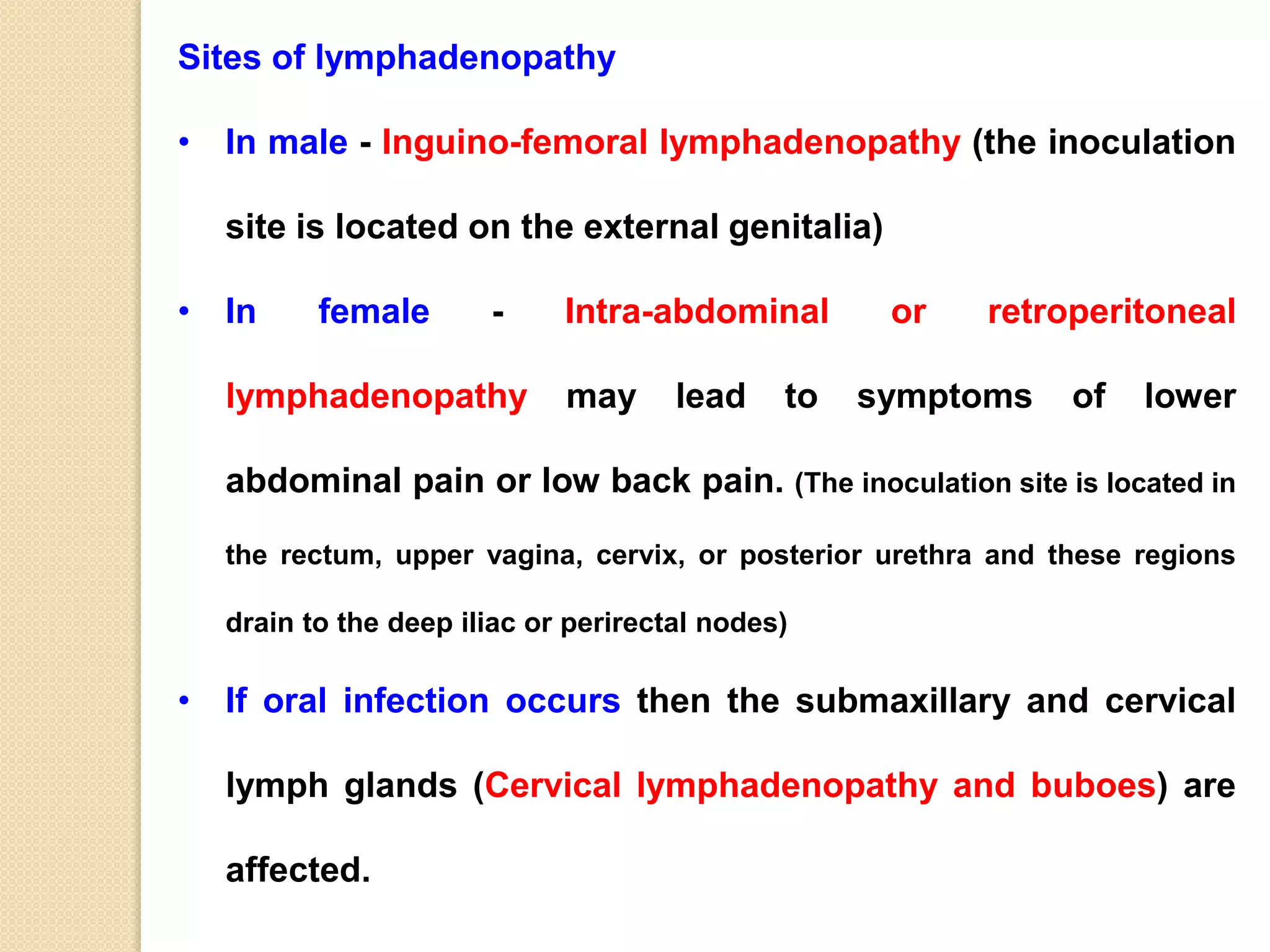 Lymphogranuloma venereum (LGV) | PPSX