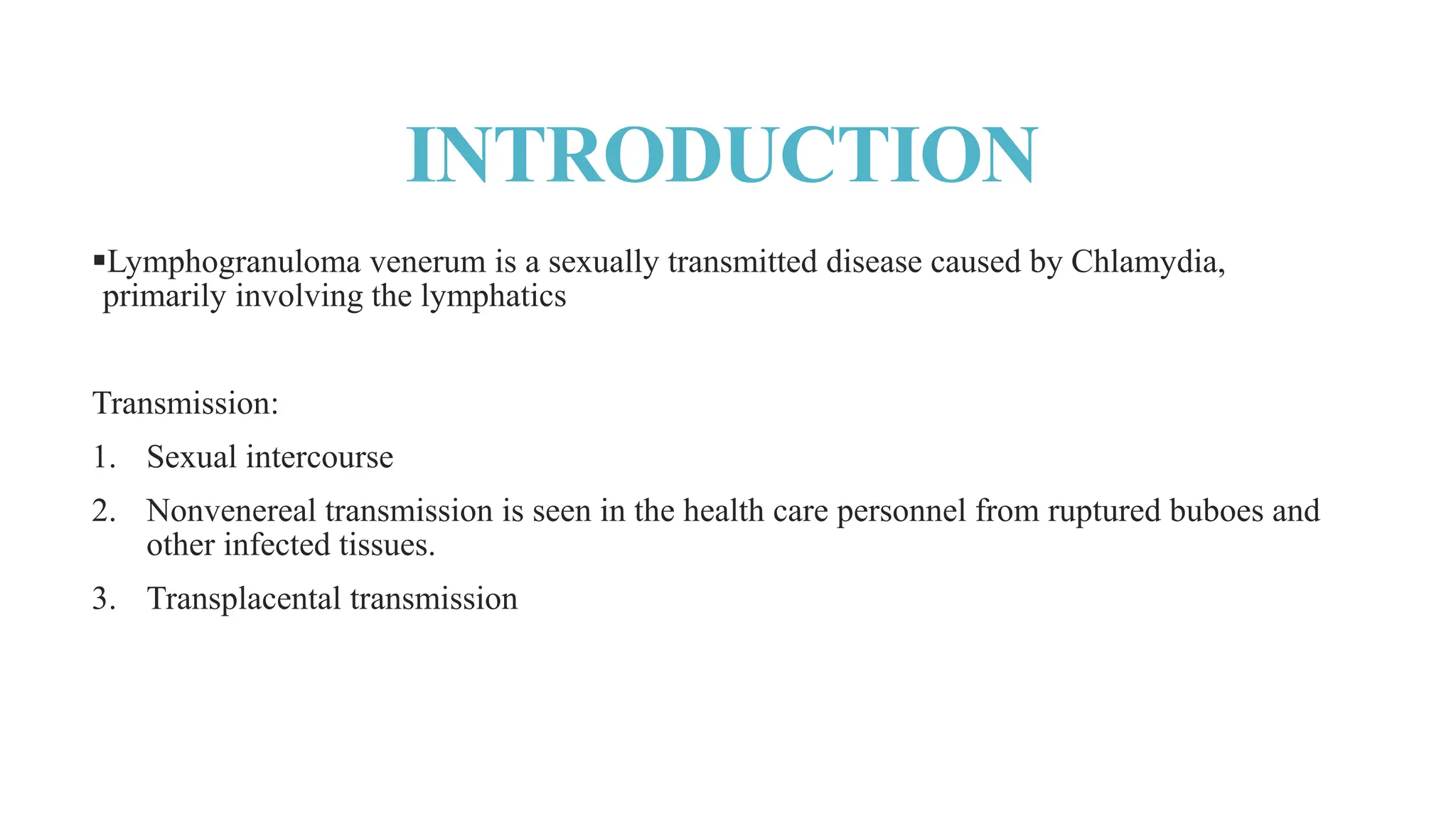 LYMPHOGRANULOMA VENERUM ( GENITAL ULCER ) | PPTX